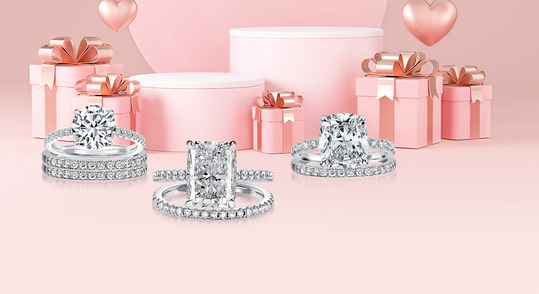 Affordable Engagement Rings, Wedding Sets and Wedding Bands for Women